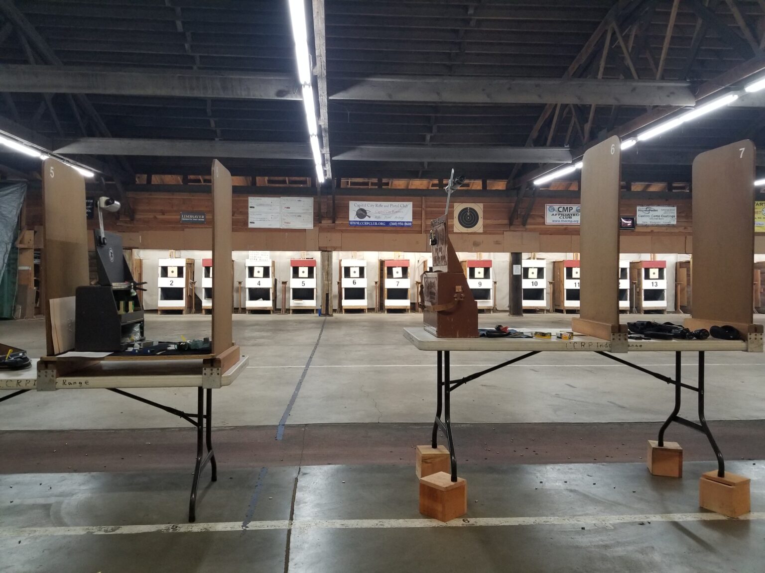 Indoor range - Capitol City Rifle & Pistol Club